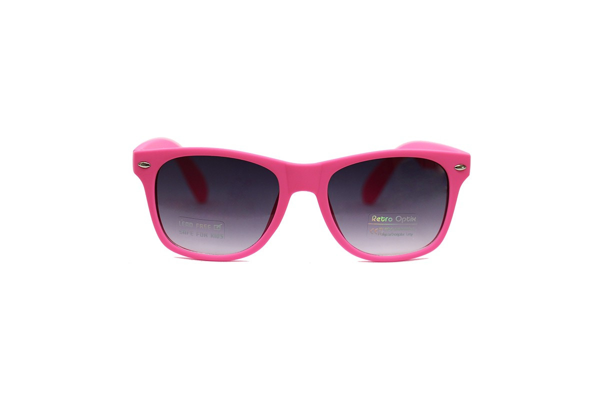 Frankie - Matte Pink | Kids Polarised Sunglasses | Sunnies.com.au